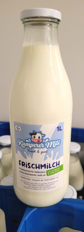 Pasteurisierte Frischmilch - Schoichner Kistl